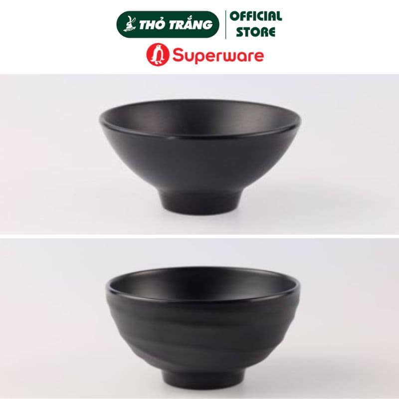 Dĩa Kiểu Đen Nhám Superware